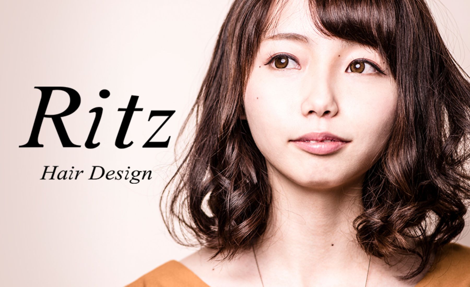 ritz hair design様（サービスサイト） :: 制作実績 ｜LIGHT UP